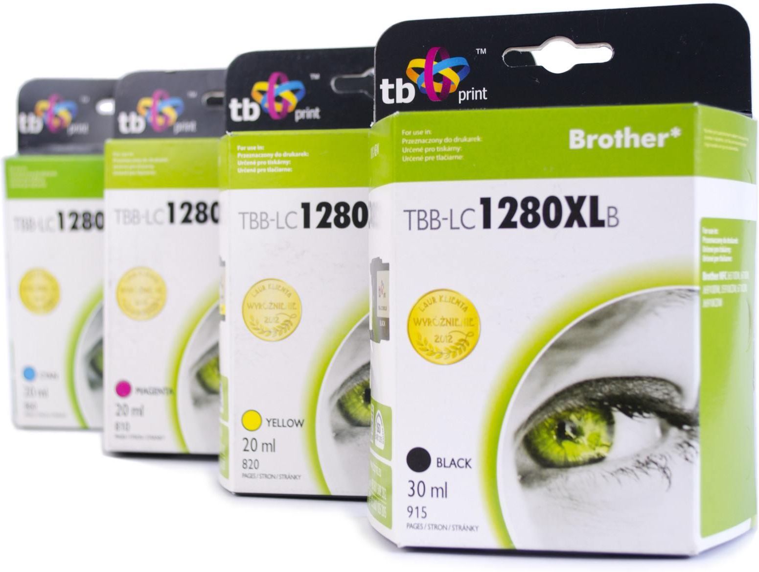 TB PRINT ZESTAW DO BROTHER LC1280XL 4 TUSZE - Opinie i ceny na Ceneo.pl