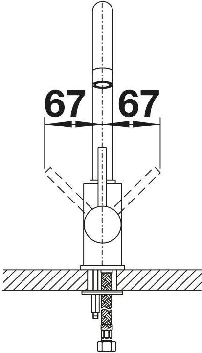Blanco Mida czarny mat (526649) - Bateria kuchenna, typ Stojące ...