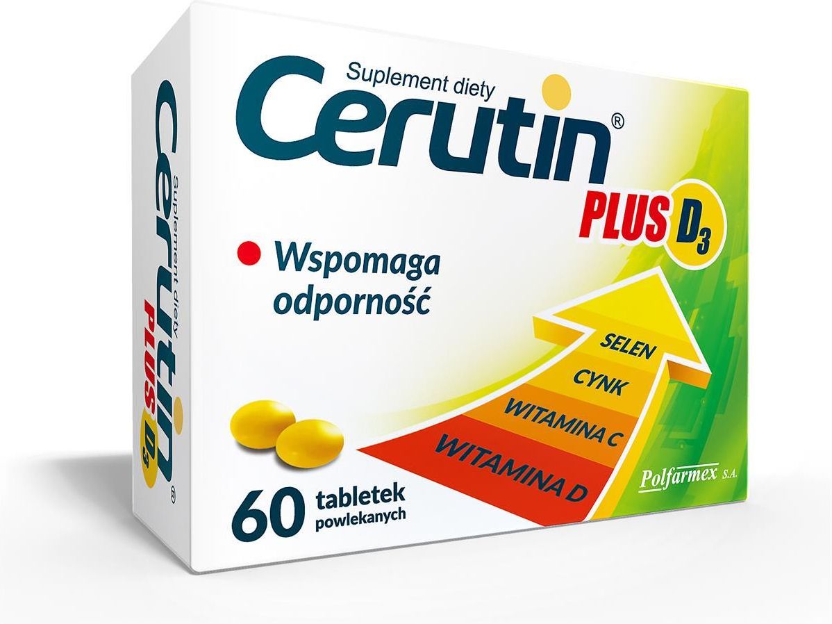 Cerutin Plus D3, 60 tabl. - Opinie i ceny na Ceneo.pl