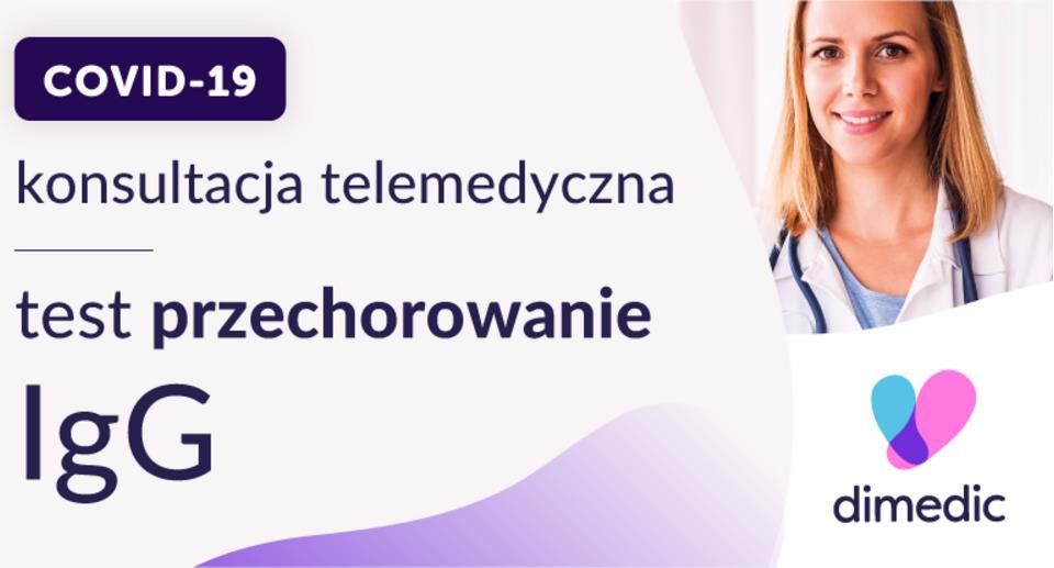 Dimedic.pl Test Przechorowanie IgG 1szt. - Opinie i ceny na Ceneo.pl