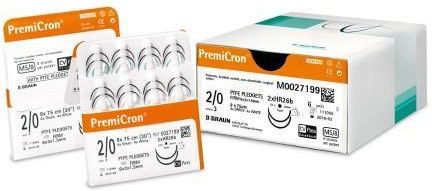 Nici Premicron , 4/0 , 1/4 koła , igła lancetowata 2xVLM8 , 45cm - ceny ...