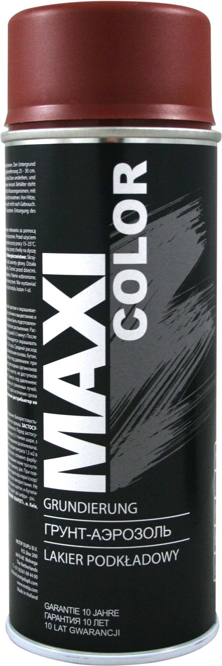 MOTIP MAXICOLOR LAK.PODKLAD CZERW 400ML - Opinie i ceny na Ceneo.pl