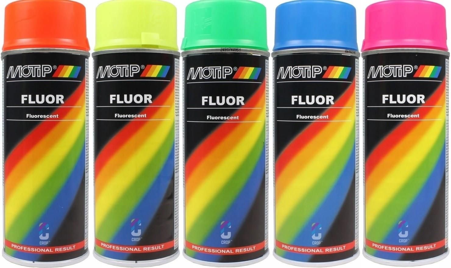 MOTIP MAXICOLOR LAK.FLUOR NIEBIESK 400ML - Opinie i ceny na Ceneo.pl