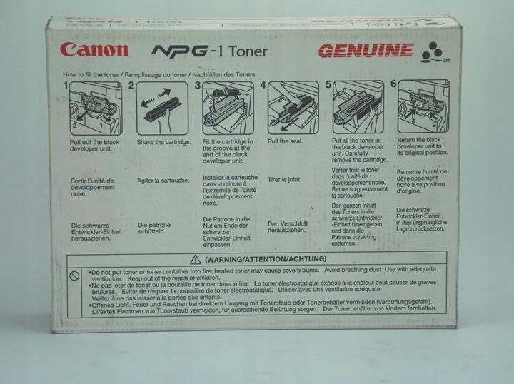 CANON NPG-1 ORYGINAŁ FVAT REAL FOTO (NPG1) - Opinie i ceny na Ceneo.pl