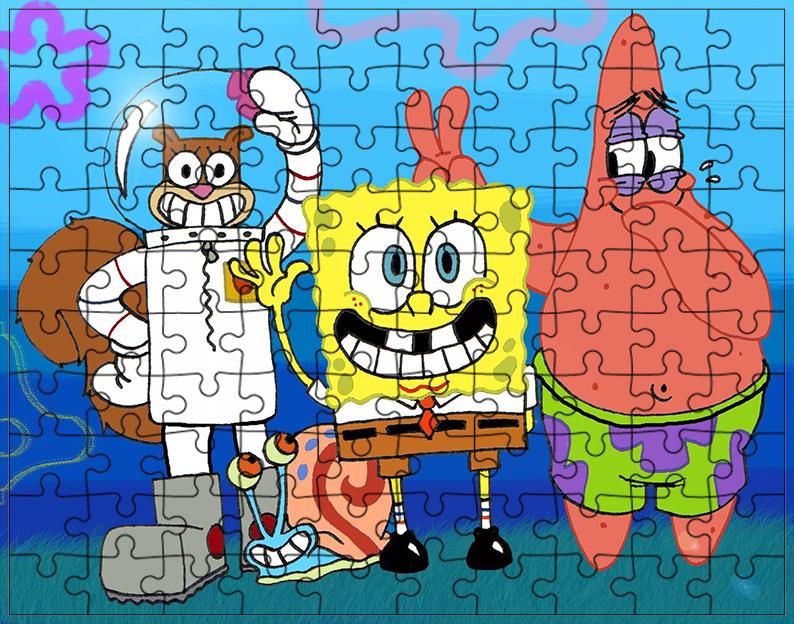 Puzzle Spongebob - Ceny i opinie - Ceneo.pl