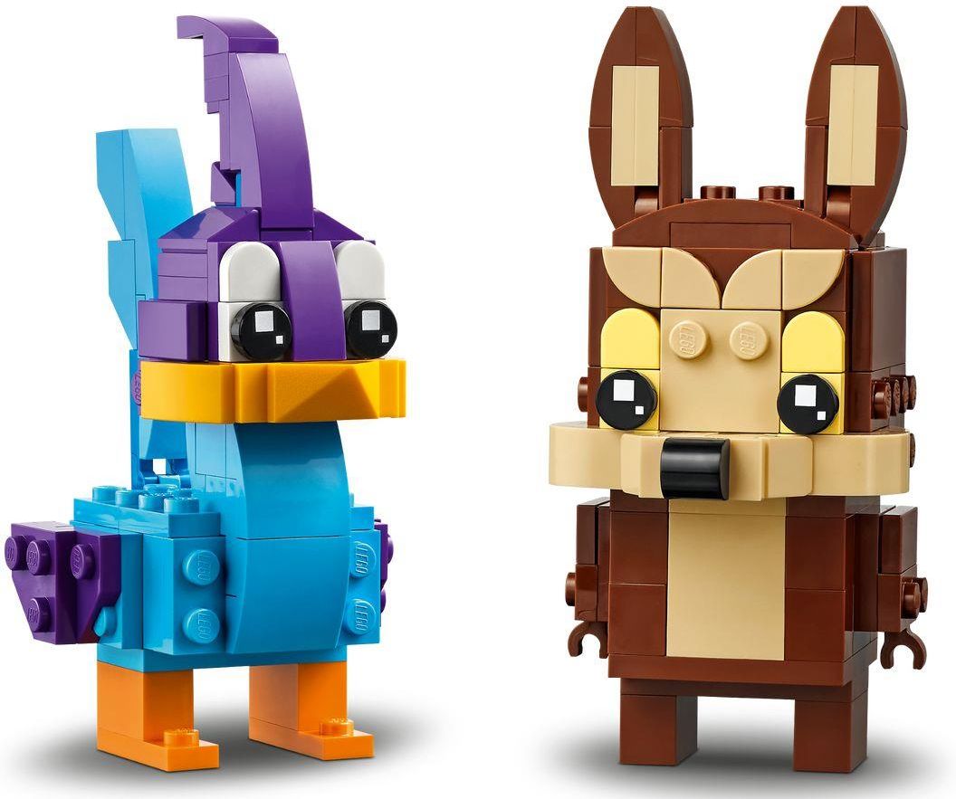 LEGO BrickHeadz 40559 Struś Pędziwiatr i Wiluś E. Kojot - ceny i opinie ...