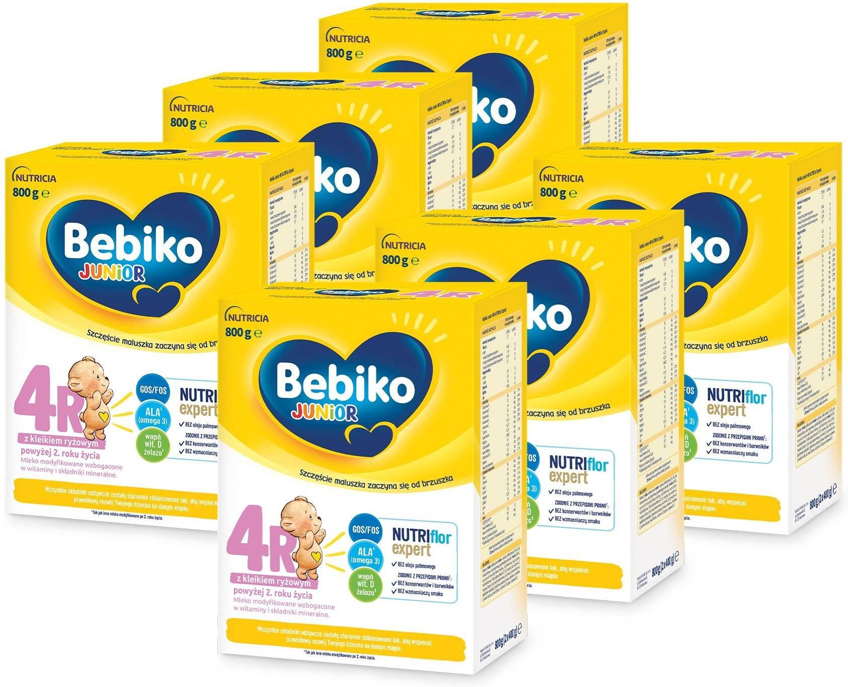 Bebiko Junior 4R Mleko Modyfikowane Dla Dzieci Powyżej 2. Roku Życia ...