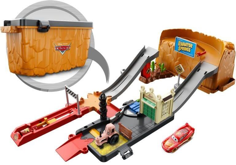 Mattel Disney Auta Wyścigowy Zestaw Pudełko HDN02 - Ceny i opinie ...