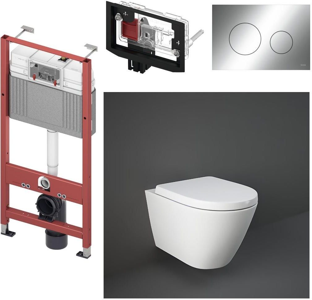 Zestaw podtynkowy Rak Resort Rimless Tecebase + Loop New Chrom (GSRESNOR+TB+9240921+K) - Opinie ...