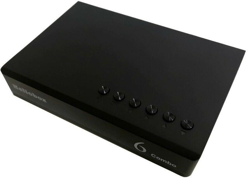 Hellobox 6 Combo Odbiornik Dekoder Tuner Satelitarny DVBS-2, Naziemny ...