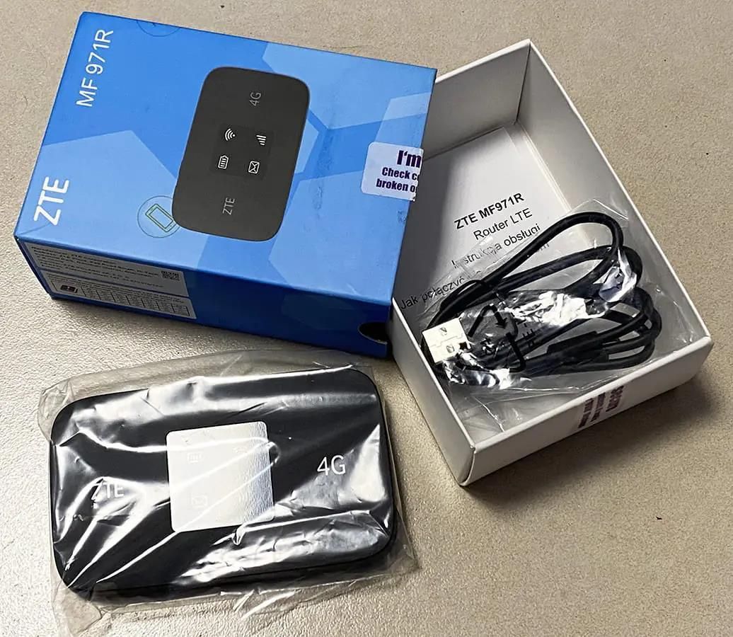Modem Zte Router Mf971R Wifi 4G Lte Czarny - Ceneo.pl