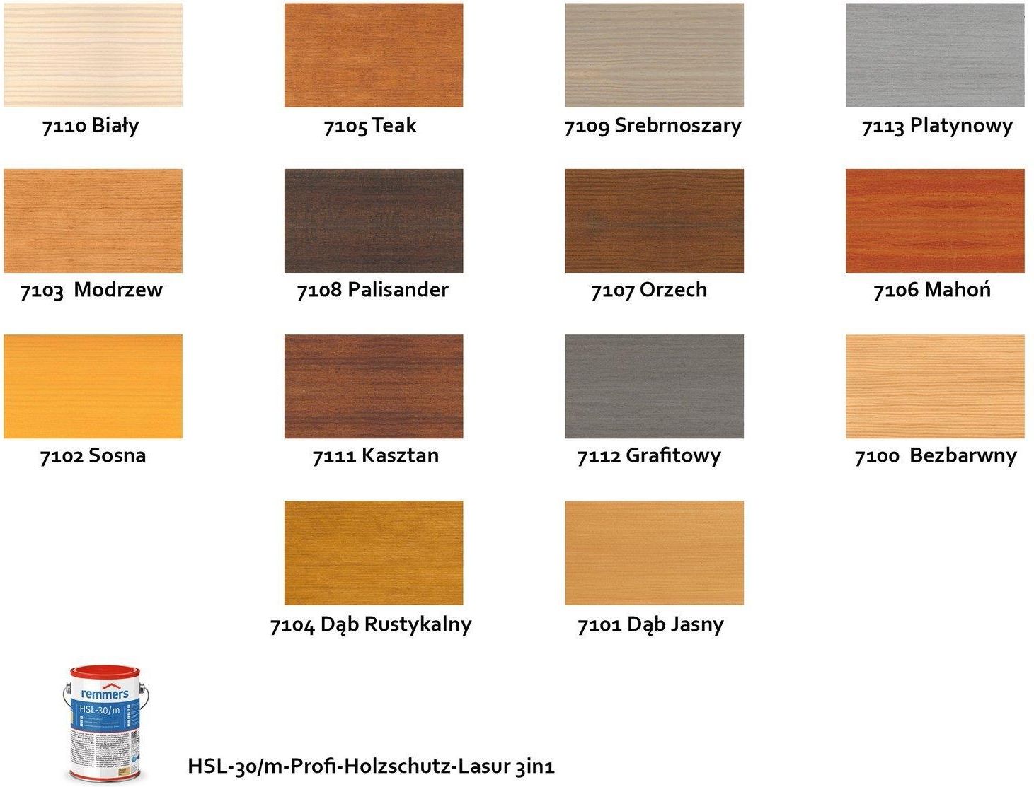 Remmers Hsl-30 Profi Hk-Lasur Palisander 2,5L - Opinie i ceny na Ceneo.pl