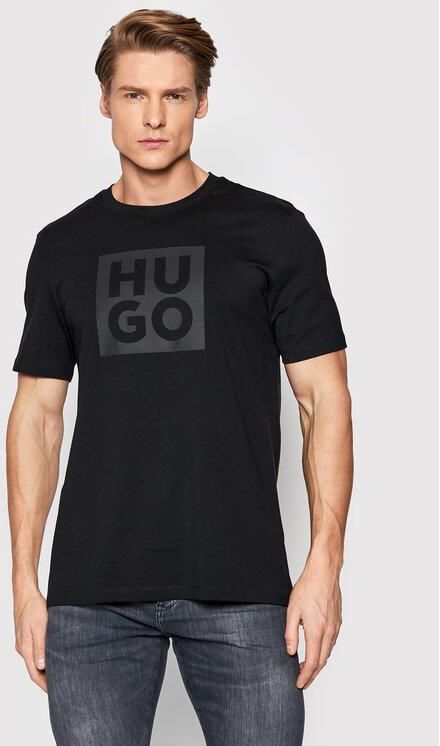 Hugo T-Shirt Daltor 50473891 Czarny Regular Fit - Ceny i opinie - Ceneo.pl