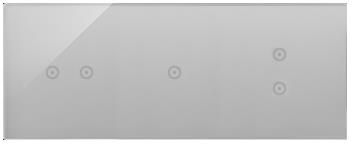 Kontakt-Simon Panel Dotykowy 3 Moduły Moduł 1:2 Pola Dotykowe Poziome ...