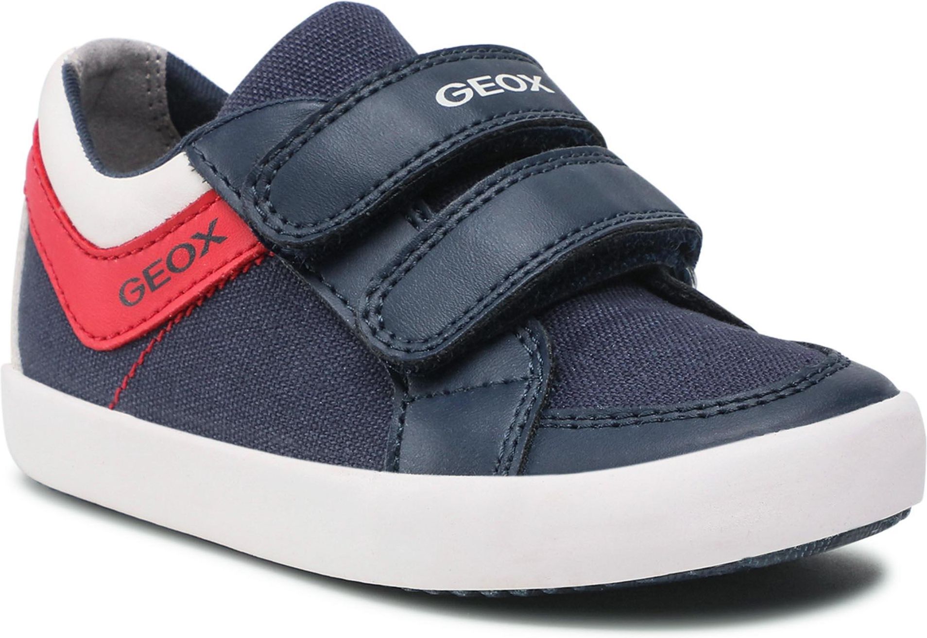 Sneakersy GEOX - B Gisli B. B B151NB 01054 C4244 S Navy/Dk Red - Ceny i opinie - Ceneo.pl