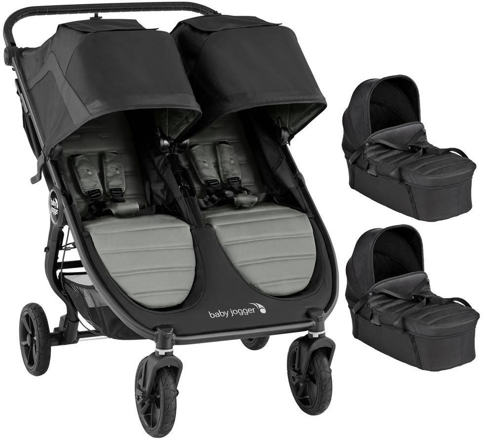 Baby Jogger City Mini GT2 Double Slate + Gondola City Mini 2/GT2 Double ...