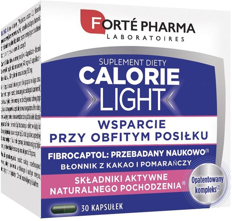 Forte Pharma Calorie light 30 kaps. - Opinie i ceny na Ceneo.pl