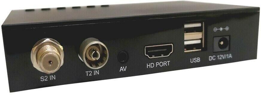 Hellobox 6 Combo Odbiornik Dekoder Tuner Satelitarny DVBS-2, Naziemny ...