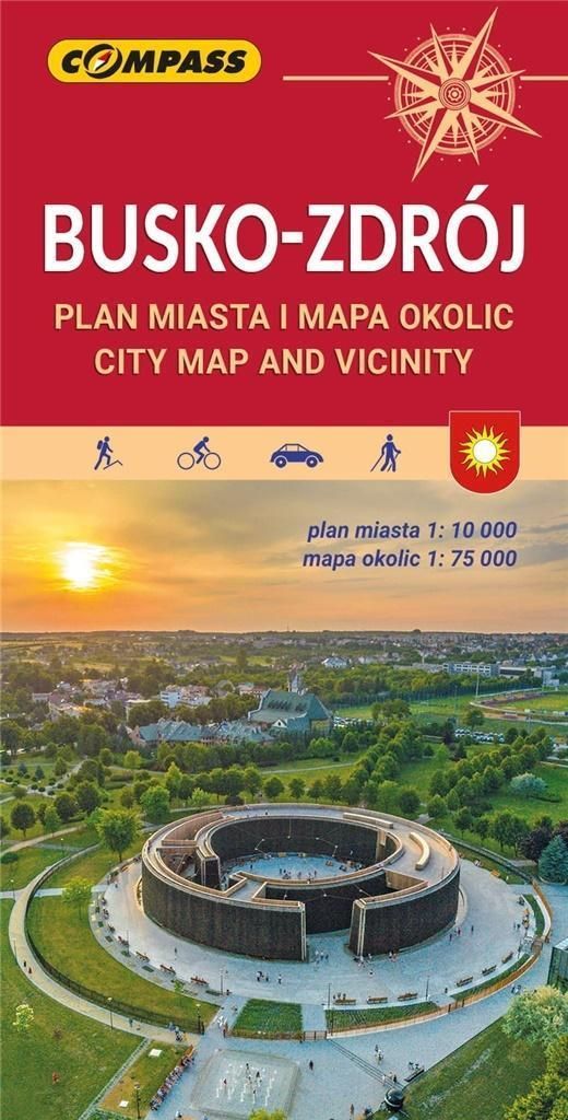 Plan miasta - Busko-Zdrój i okolice - Ceny i opinie - Ceneo.pl