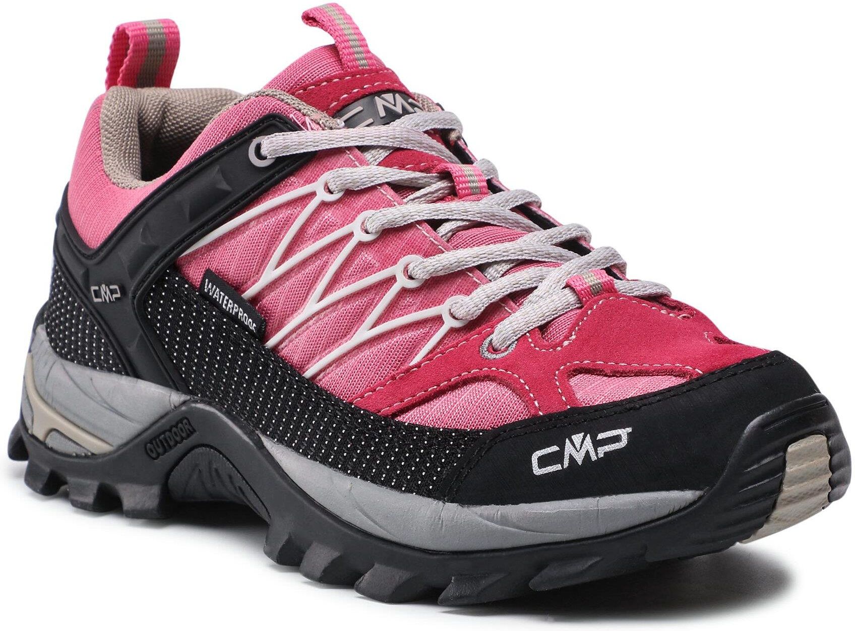 Buty trekkingowe Cmp Rigel Low Wmn Trekking Shoe Wp 3Q54456 Różowy ...