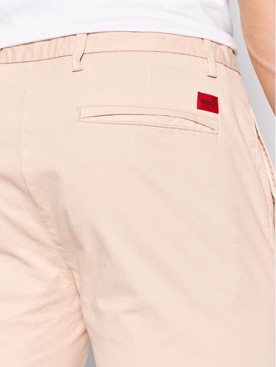 Hugo Chinosy David222D 50468314 Różowy Slim Fit - Ceny i opinie - Ceneo.pl