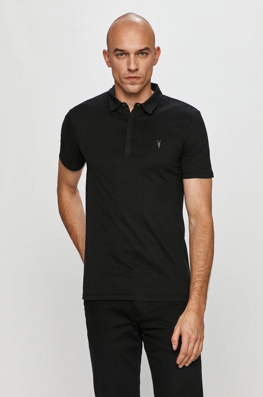 AllSaints - Polo Brace SS Polo - Ceny i opinie - Ceneo.pl