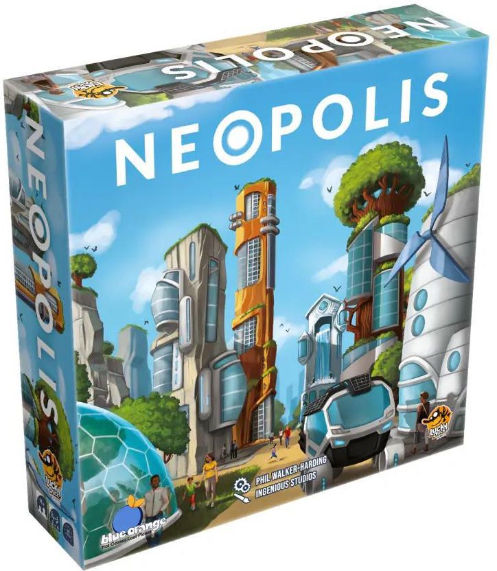 Lucky Duck Games Neopolis - Gra planszowa. Ceny i opinie - Ceneo.pl