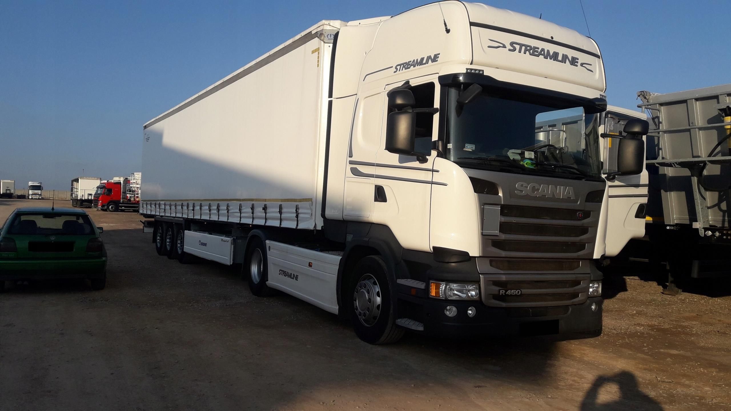 SCANIA R450 TOPLINE-STREAMLINE 4x2 zestaw firanka - Opinie i ceny na ...