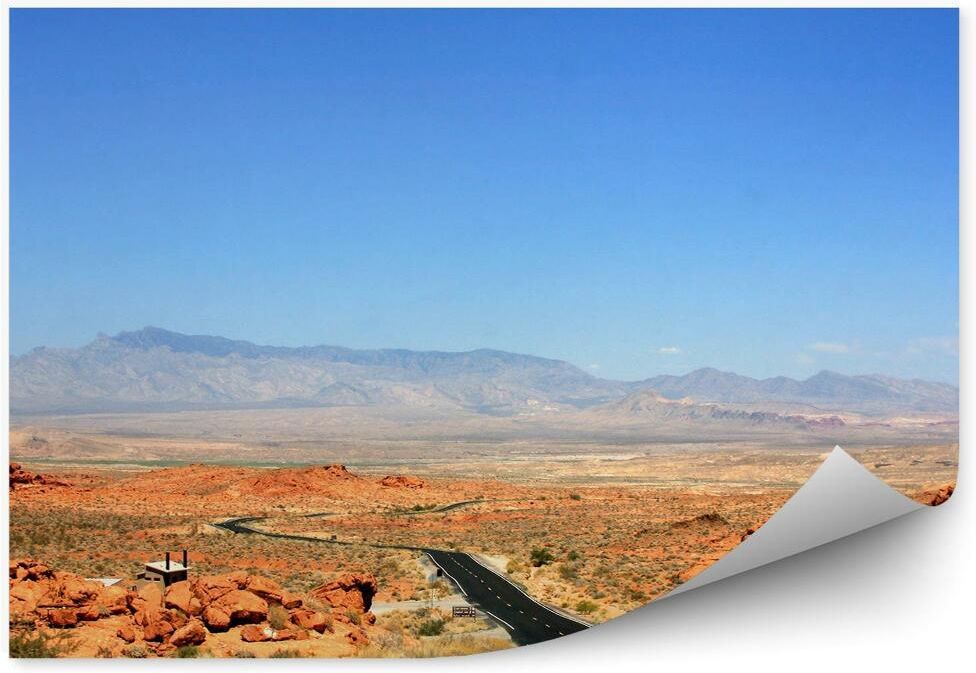 Fototapety.Pl Nevada Pusta Droga Jezdnia Skały - Opinie i ceny na Ceneo.pl