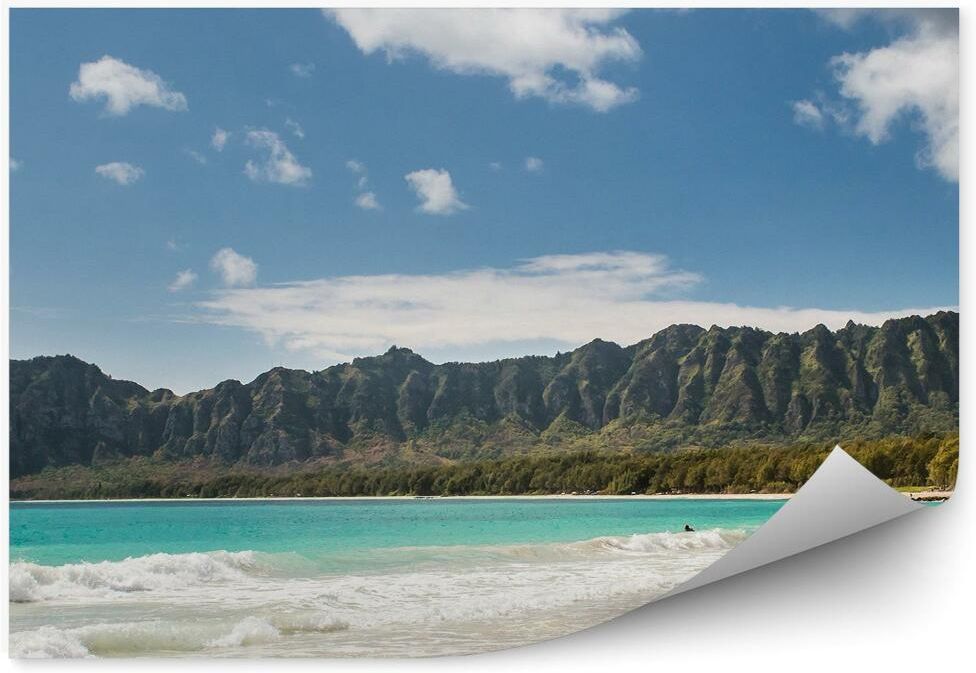 Fototapety.Pl Ocean Plaża Góry Niebo Chmury Hawaje - Opinie i ceny na ...