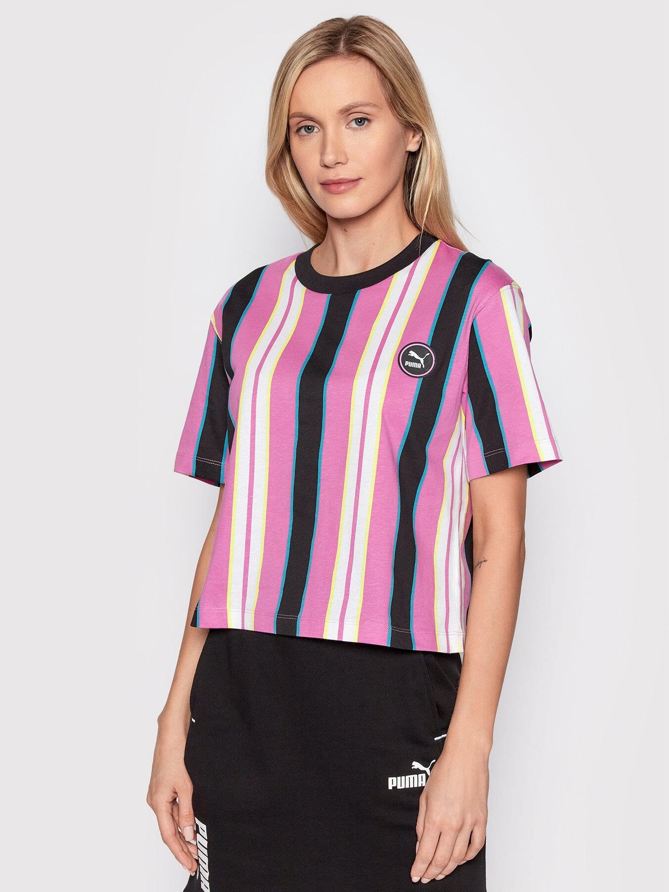 Puma T-Shirt Swxp Relaxed 533565 Kolorowy Relaxed Fit - Ceny i opinie ...