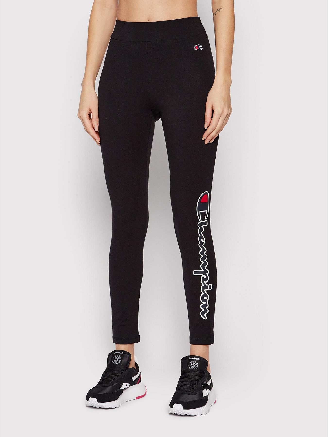 Champion Legginsy Crop 114939 Czarny Athletic Fit - Ceny i opinie ...