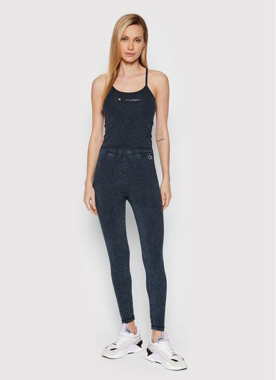 Champion Legginsy 115221 Granatowy Slim Fit - Ceny i opinie - Ceneo.pl