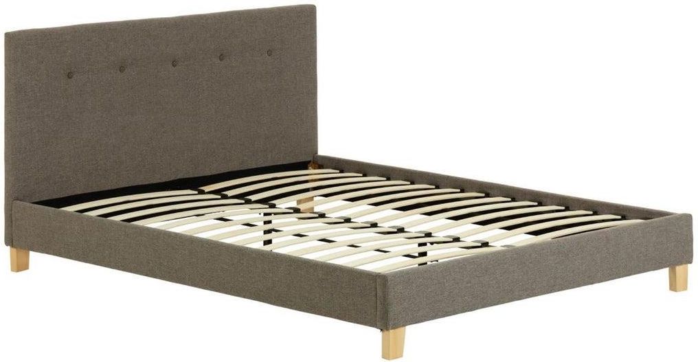 Łóżko Natuse Szare 150X190 Cm 125920 - Opinie i atrakcyjne ceny na Ceneo.pl