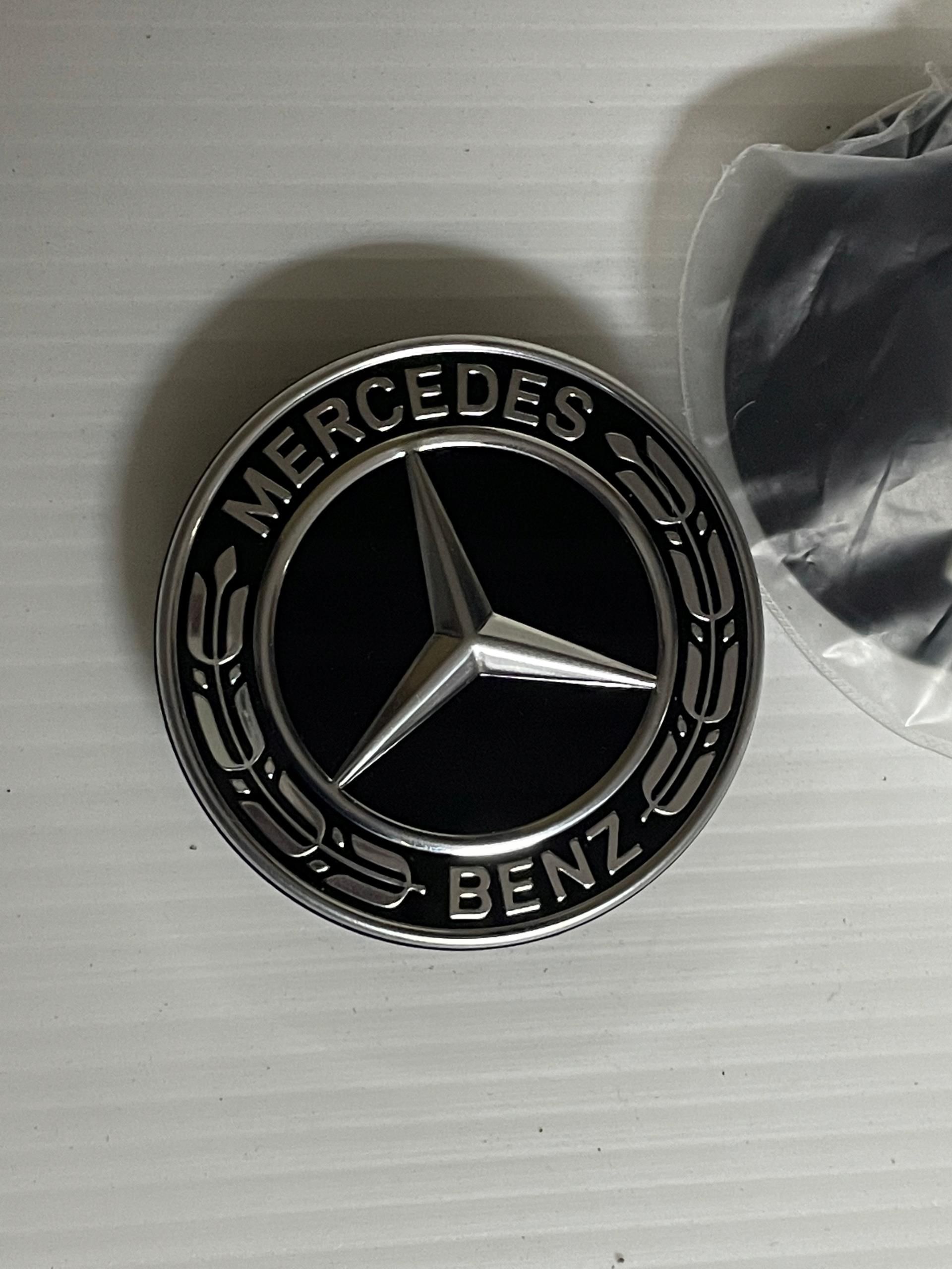Pokrowiec samochodowy MERCEDES-BENZ EMBELEMAT MASKI MERCEDES BENZ OE ...