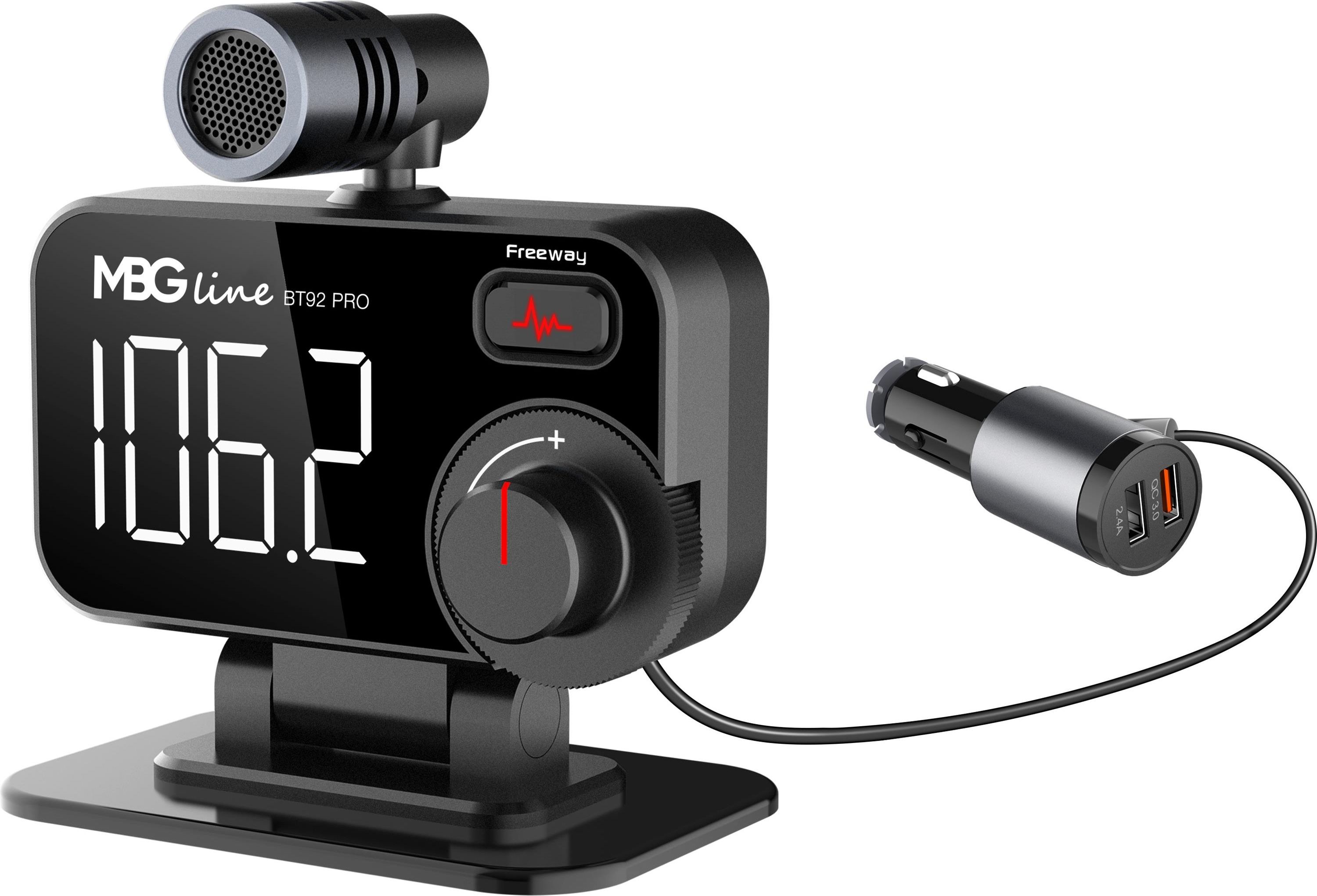 Akcesoria car audio video Mbg Line Transmiter samochodowy FM BLUETOOTH ...