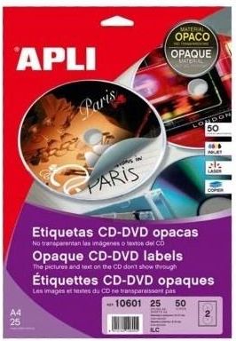 Etykiety Na Płyty Cd/Dvd Apli - Ceny i opinie - Ceneo.pl
