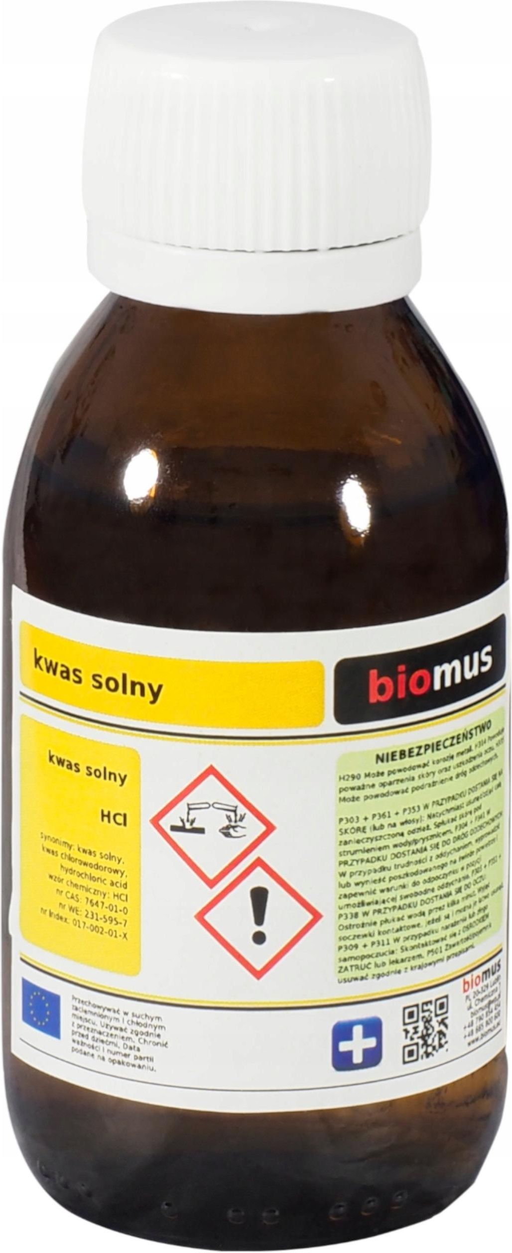 Biomus Kwas Chlorowodorowy Solny 4% Aktywator Mms 100Ml (5902409419580 ...