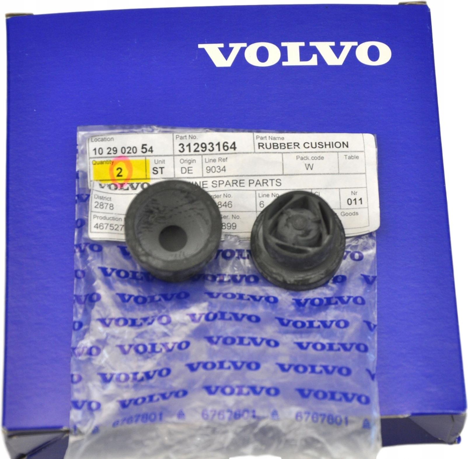 Volvo 31293164 V70 Xc70 Guma Poduszka Górnej Osłony Silnika - Opinie i ...
