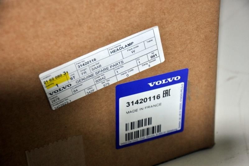 Lampa przednia Volvo 31420116 S60 Lift Prawa Lampa Reflektor Eur Nowa ...