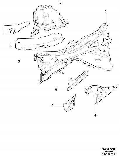 Volvo 31420629 Xc60 Xc90 Prawy Wspornik Podłużnicy - Opinie i ceny na ...