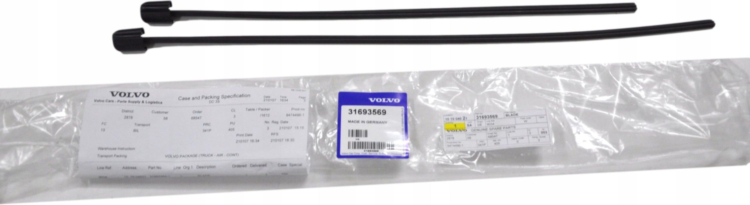 Volvo 31693569 V60 Wkład Gumki Piora Wycieraczek Przód - opinie i ceny ...