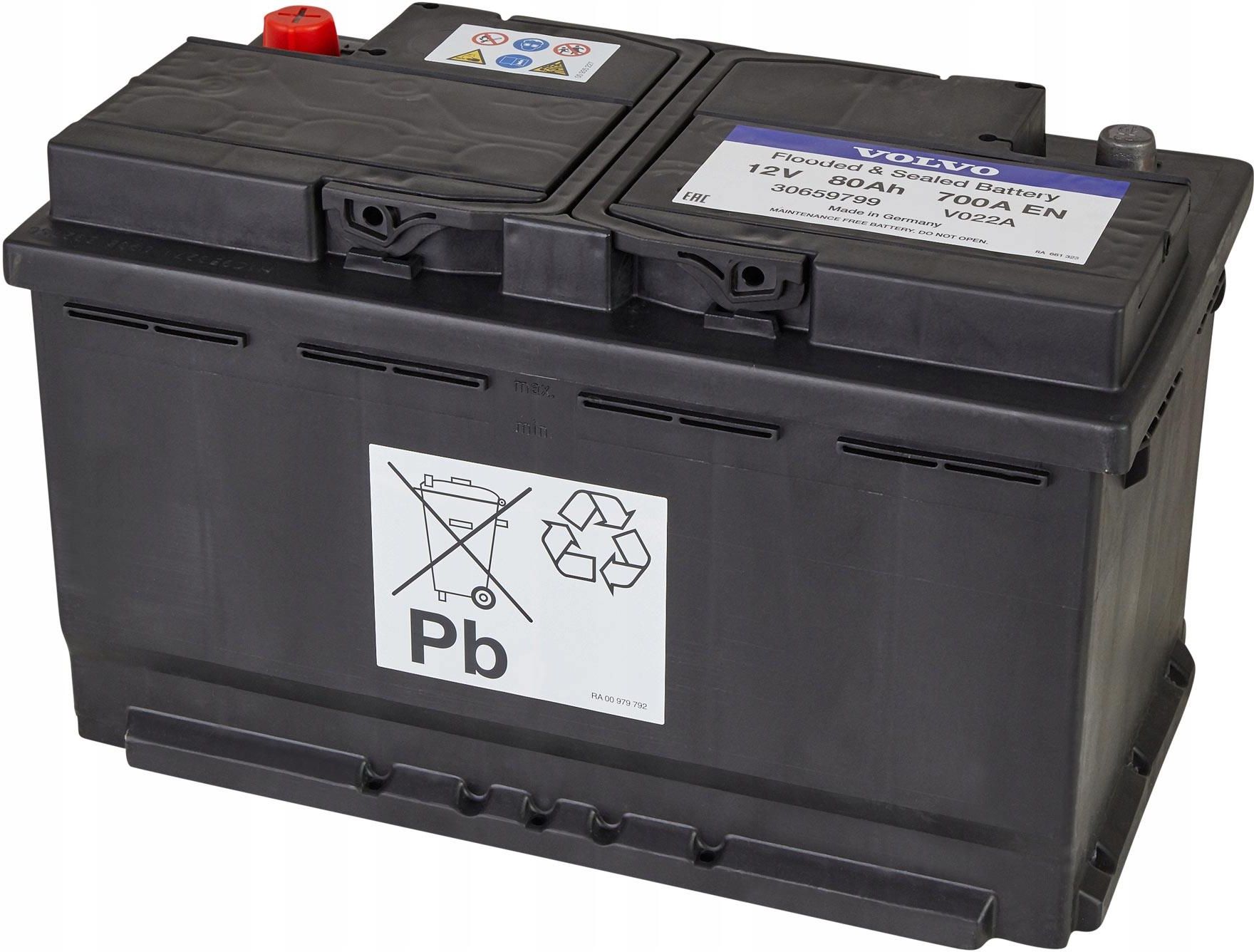 Volvo 30659799 S40 V50 Akumulator Oryginal 700A 80Ah - Opinie i ceny na ...