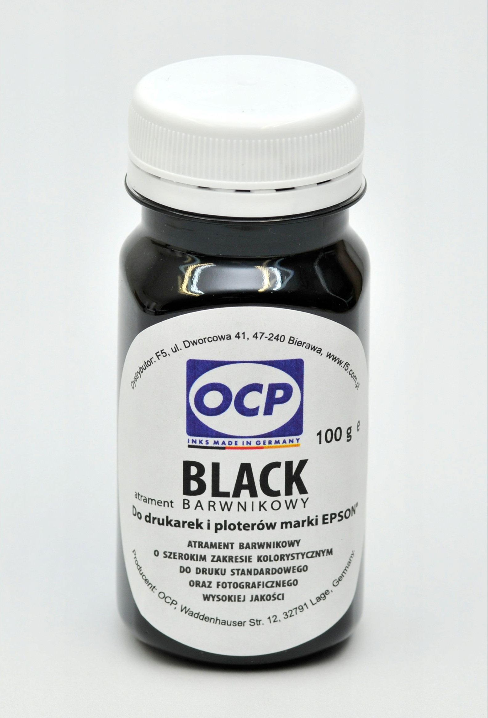 Tusz OCP INK LTD TUSZ WODNY BARWNIKOWY OCP 100G DO EPSONÓW BLACK do ...