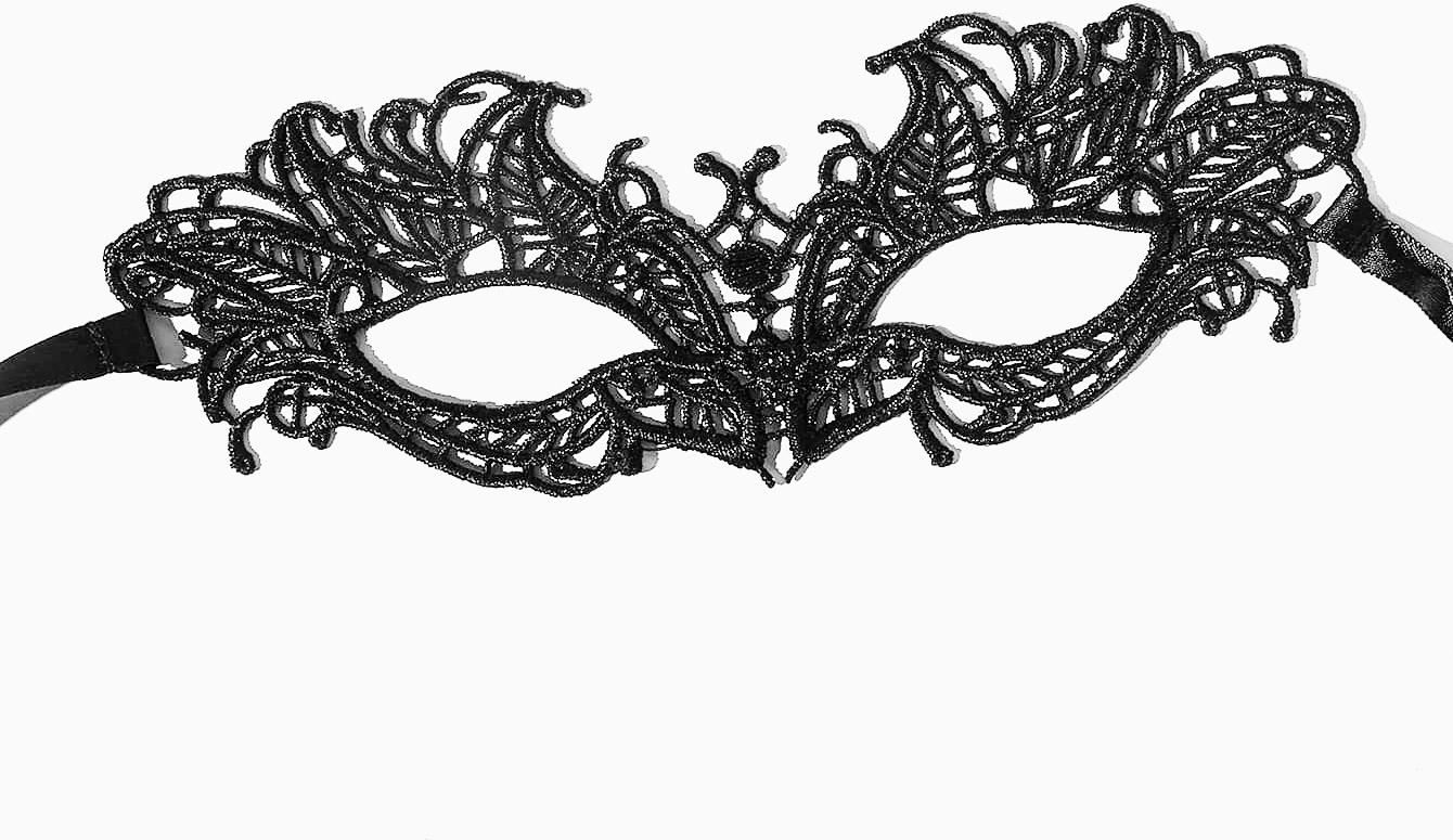 Maska Koronka Wenecka Karnawał Sylwester Yennefer - Ceny i opinie ...