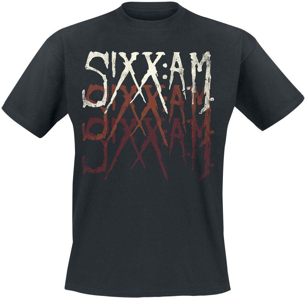 Sixx: A.M. - Sixx AM Logo - T-Shirt - czarny - Ceny i opinie - Ceneo.pl