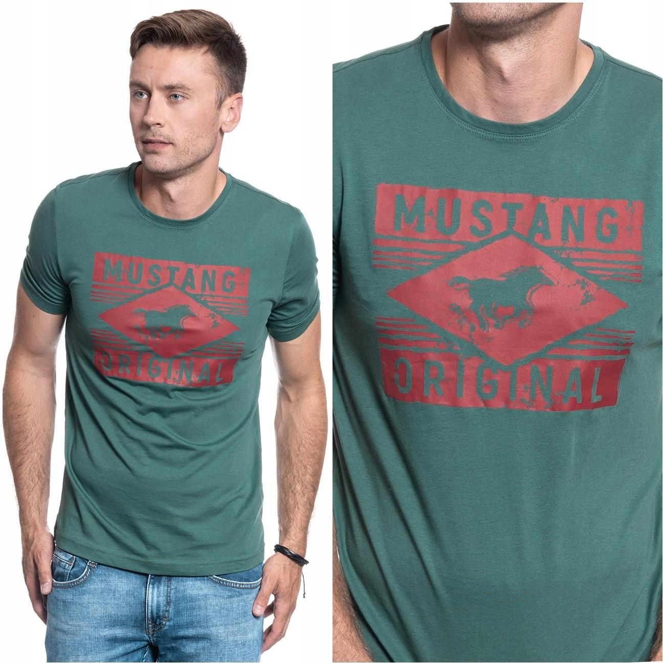Mustang Alex C Męska Koszulka T-shirt Nadruk - Ceny i opinie - Ceneo.pl