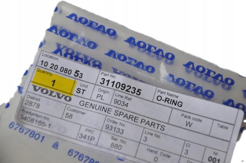 Volvo 982292 31109235 V40 S60 V60 Xc60 Oring Magistrali Wodnej - Opinie ...