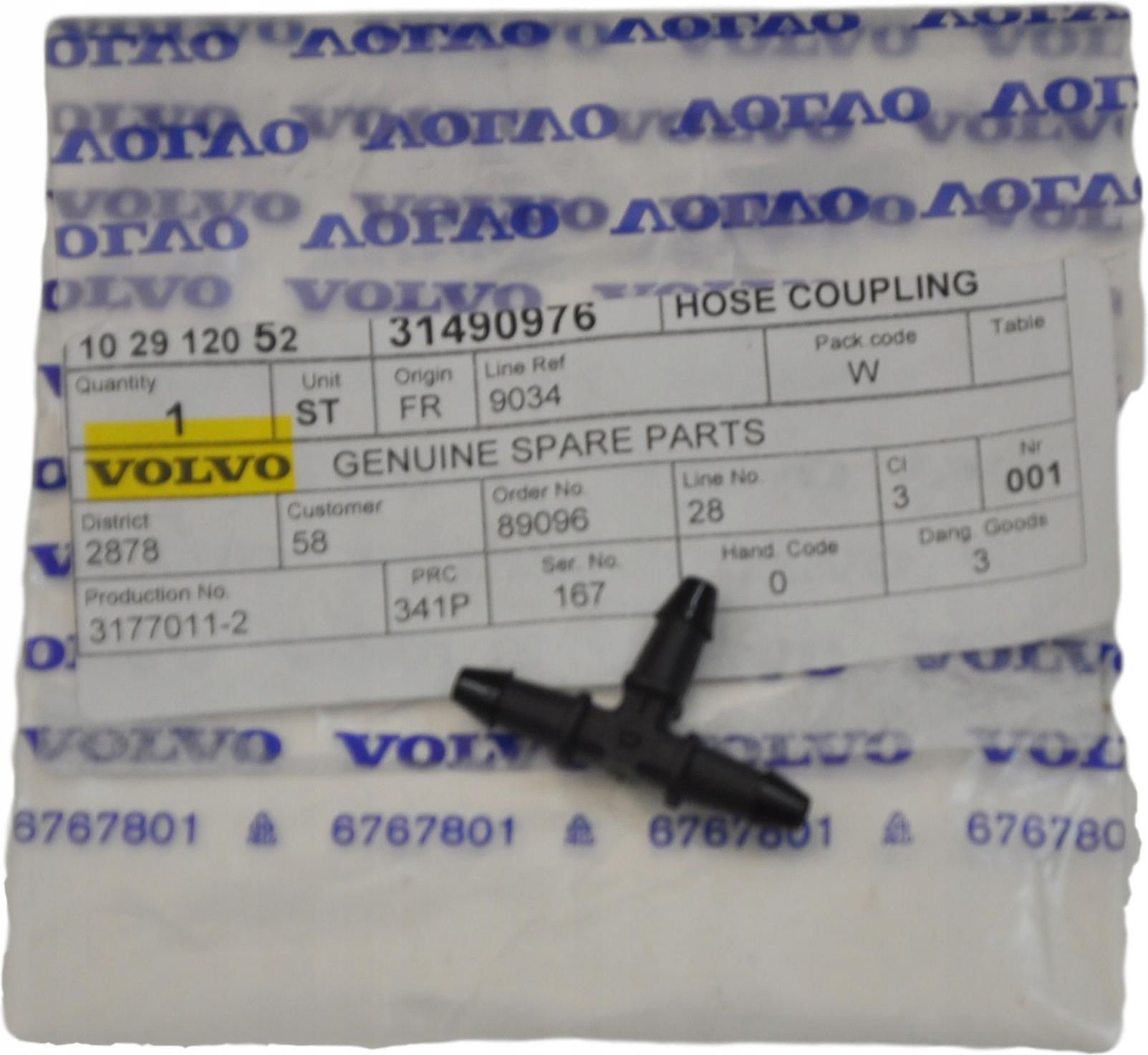 Volvo 31490976 S80 V70 Xc70 Trójnik Przewodów Spryskiwaczazy - Opinie i ...