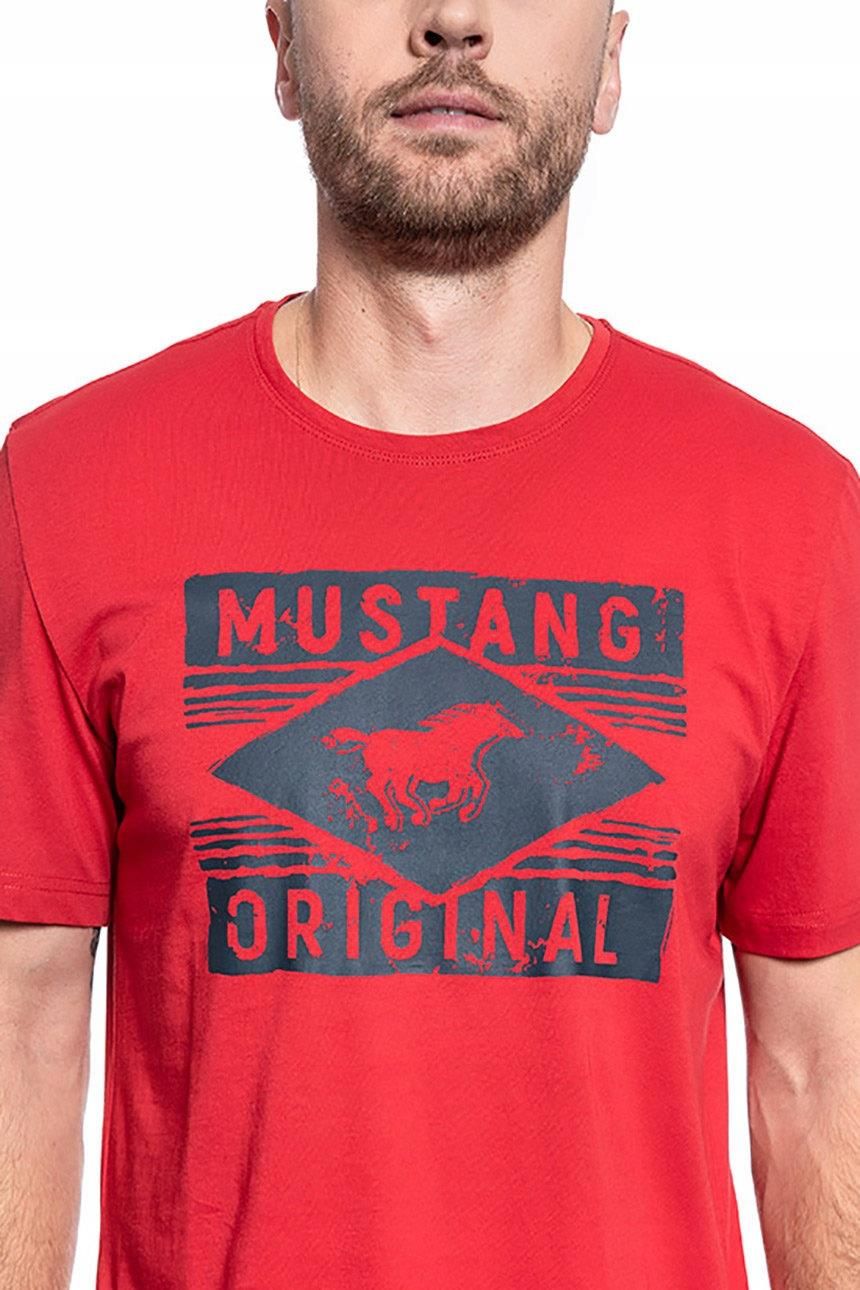 Mustang Alex C Męski T-shirt Koszulka Nadruk XXL - Ceny i opinie - Ceneo.pl